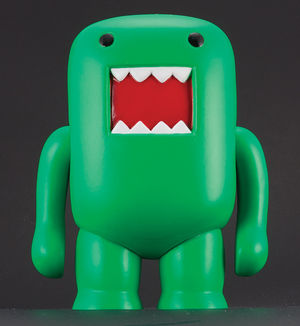 4” Domo Vinyl Figure: Black Light Green :: Profile :: Dark Horse Comics