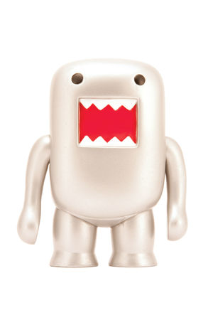 4" Domo Metallic Vinyl Figure: Silver :: Profile :: Dark Horse Comics