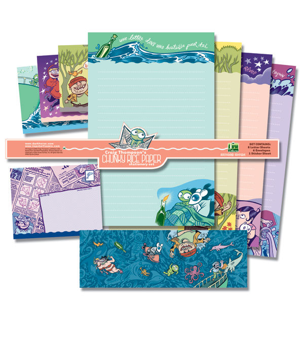 DHorse Deluxe Stationery Exotique: Craig Thompson's Chunky Rice paper ...