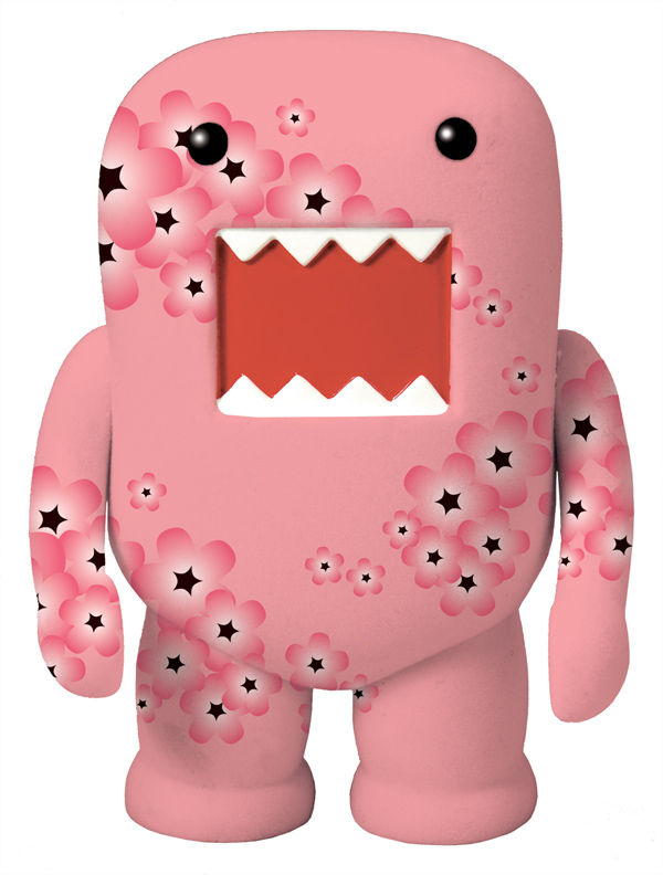 Domo 4" Deco Vinyl Figure: Pink Star Blossom :: Profile :: Dark Horse ...