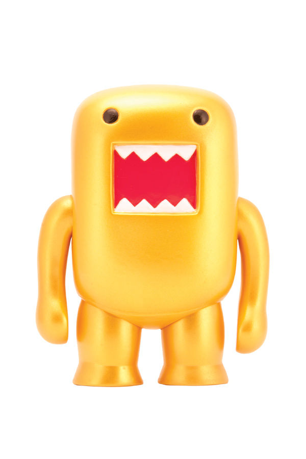 4" Domo Metallic Vinyl Figure: Gold :: Profile :: Dark Horse Comics