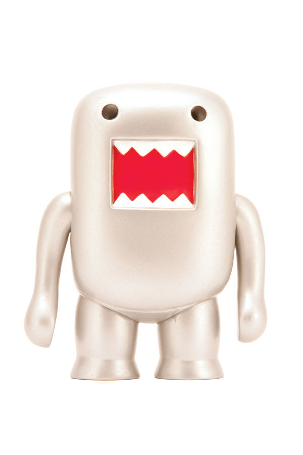 4" Domo Metallic Vinyl Figure: Silver :: Profile :: Dark Horse Comics