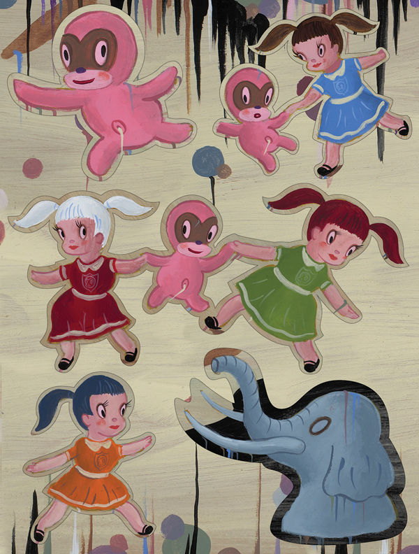 Gary Baseman Magnet Set :: Profile :: Dark Horse Comics