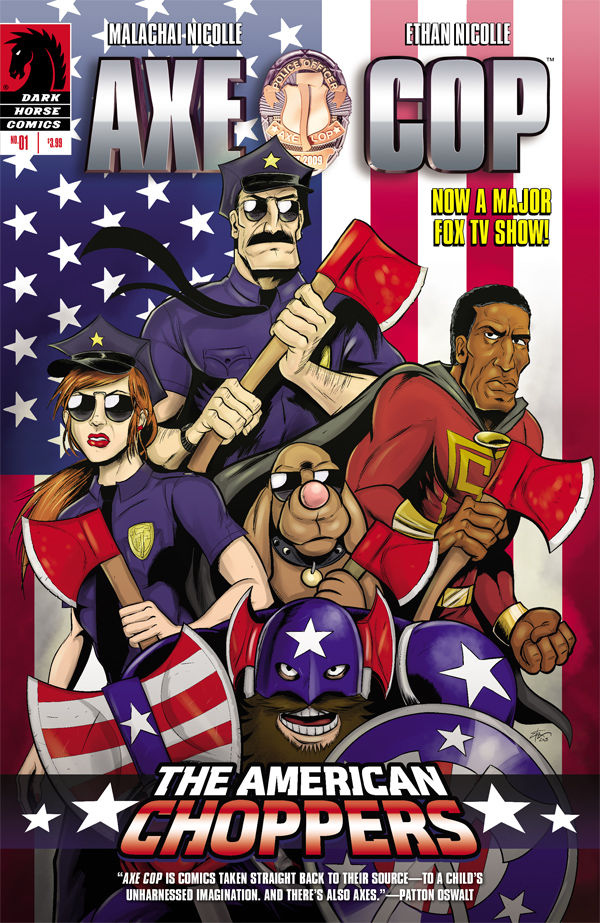Axe Cop: American Choppers #1 :: Profile :: Dark Horse Comics