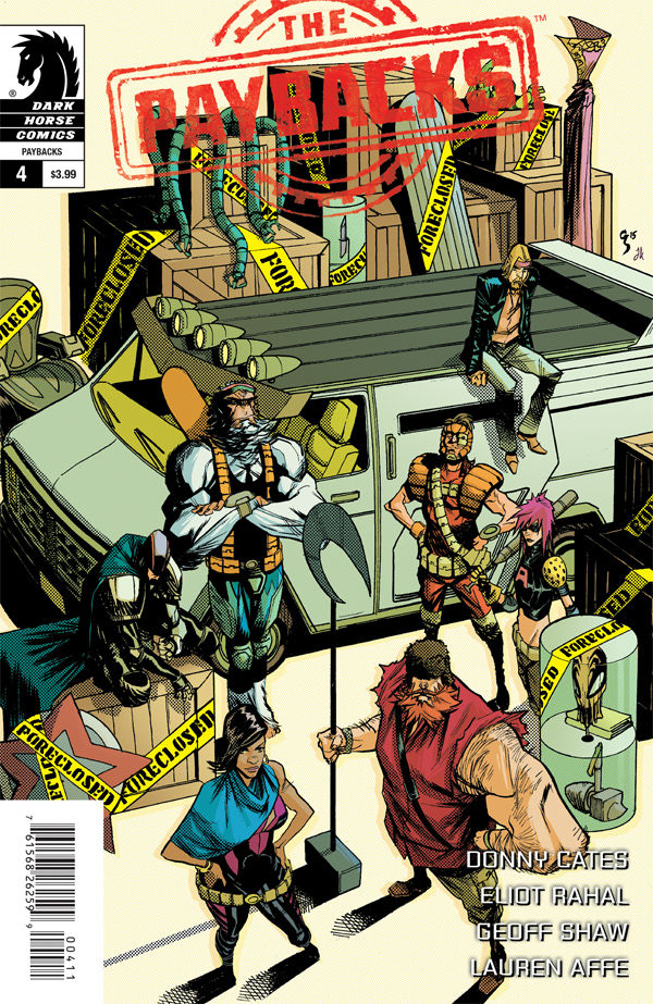 The Paybacks #4 :: Profile :: Dark Horse Comics