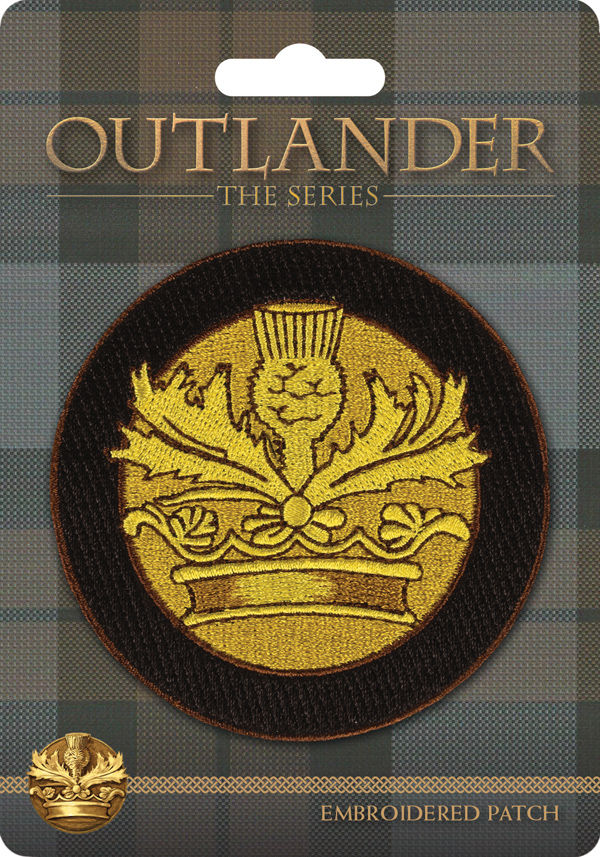 Outlander: Crown & Thistle Embroidered Patch :: Profile :: Dark Horse ...