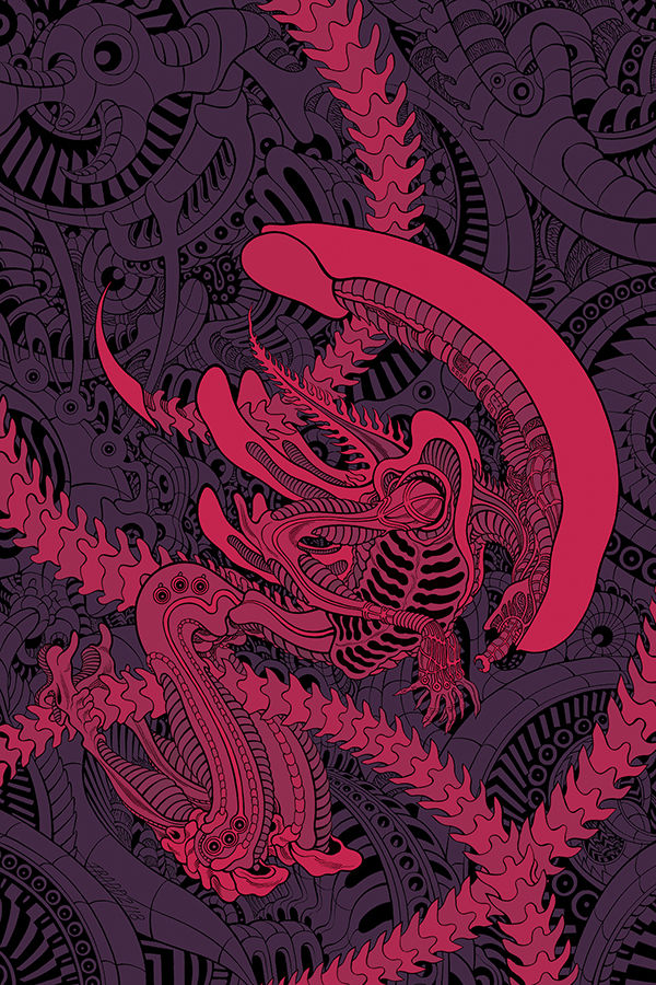 William Gibson's Alien 3 #4 (Tradd Moore Variant Cover) :: Profile ...