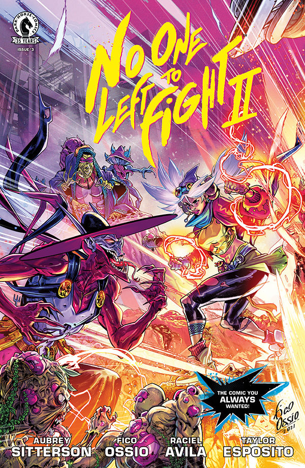 No One Left To Fight II #3 (Fico Ossio Variant Cover) :: Profile ...