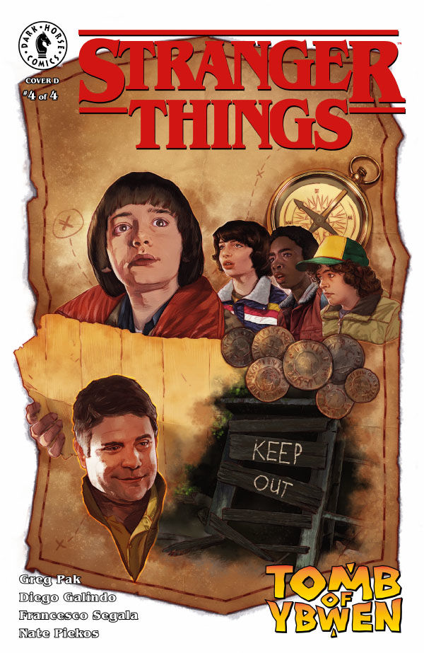 Stranger Things: The Tomb of Ybwen #4 (Mack Chater Variant Cover ...
