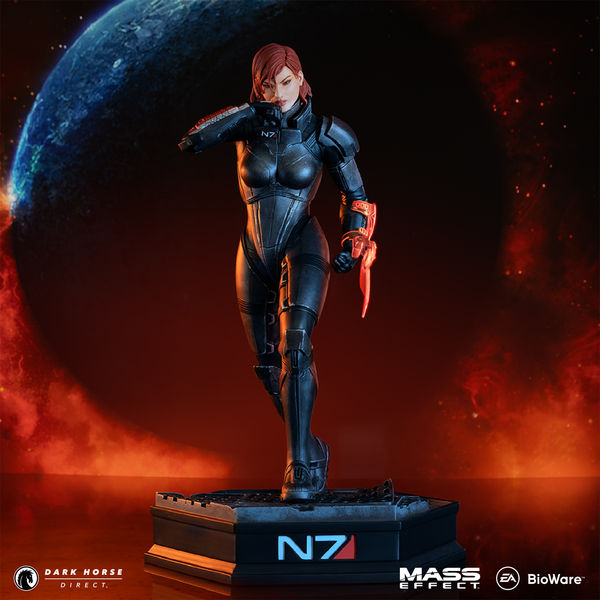Mass Effect Commander Shepard 1 6th Scale Statue Dark Horse Direct Profile Dark Horse Comics