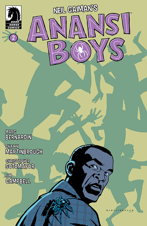 Anansi Boys I #2 (Shawn Martinbrough Variant Cover) :: Profile :: Dark ...