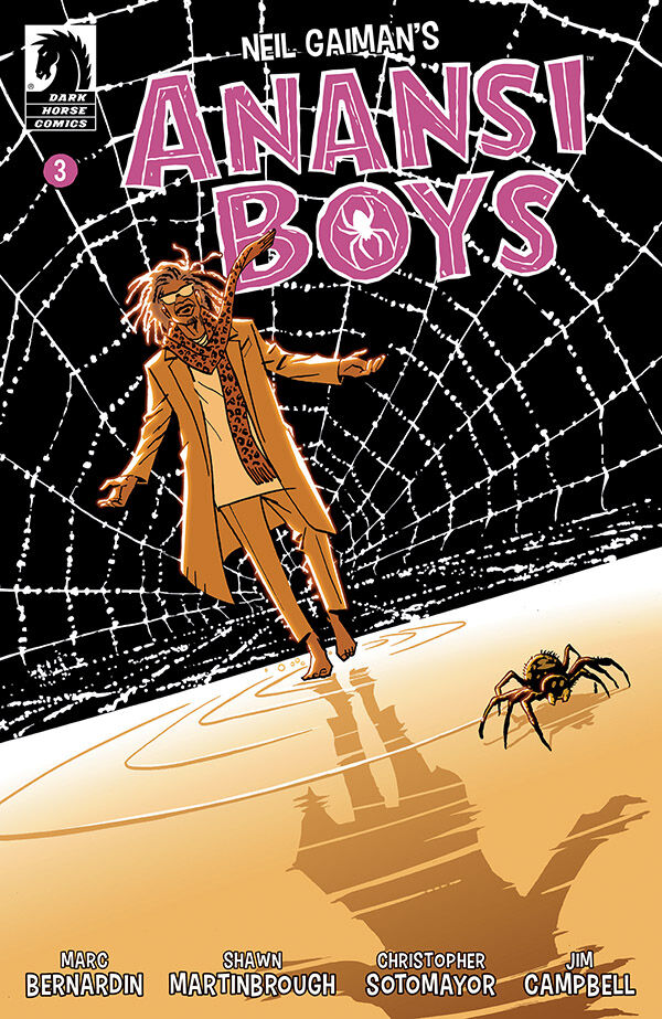 Anansi Boys I #3 (Shawn Martinbrough Variant Cover) :: Profile :: Dark ...