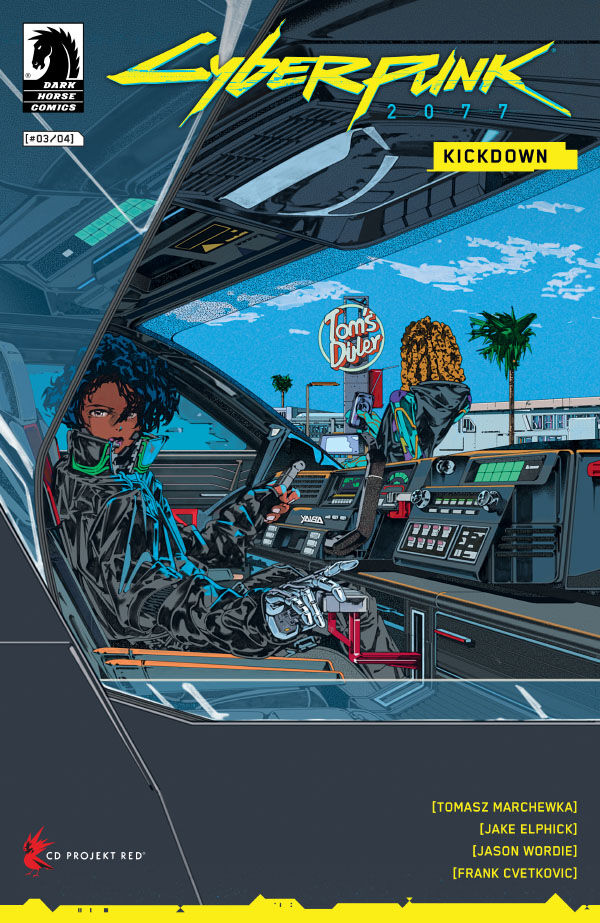 Cyberpunk 2077: Kickdown #3 (RUDCEF Variant Cover) :: Profile :: Dark ...