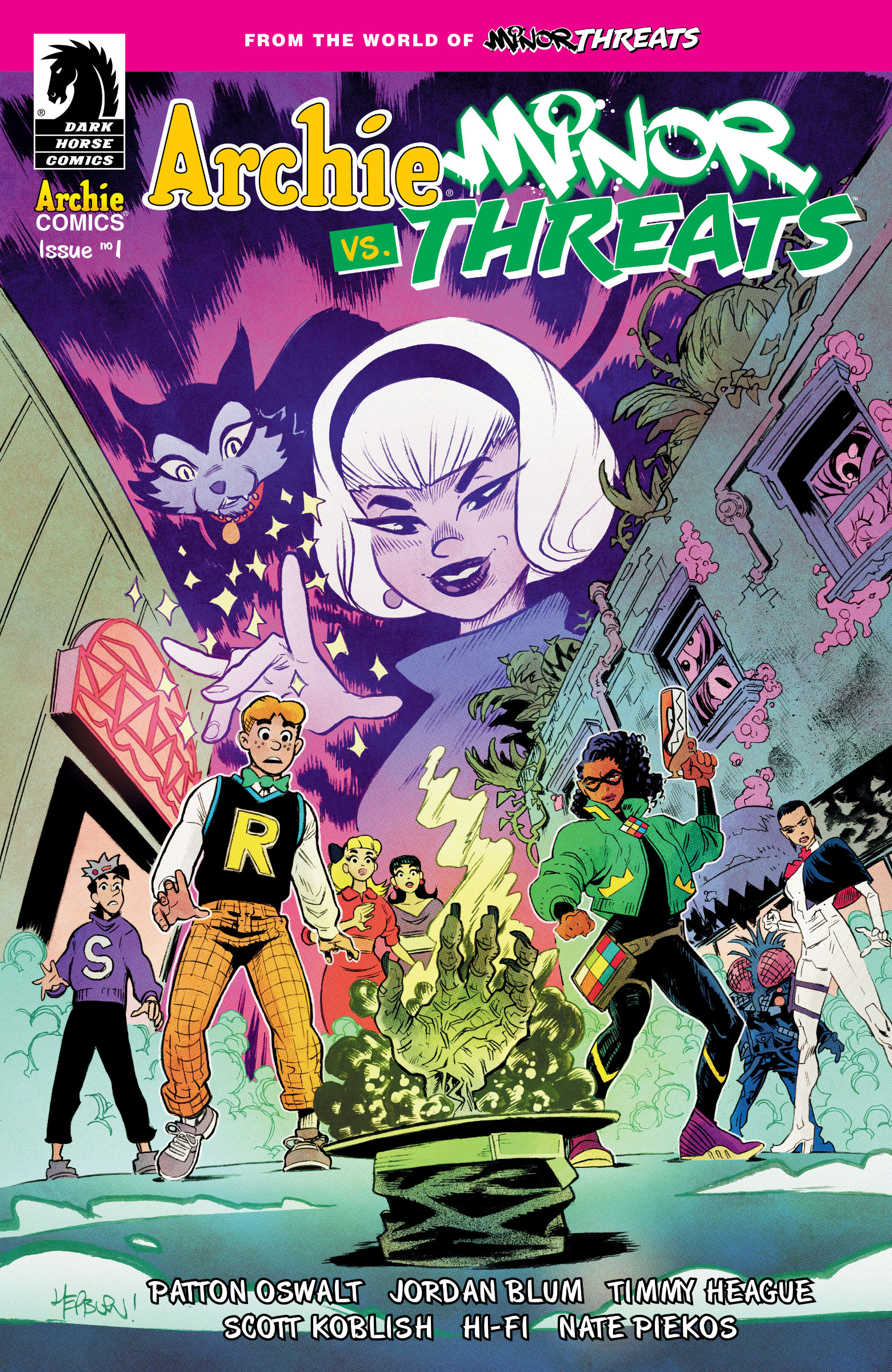 THE RIVERDALE TEENS COLLIDE WITH THE SUPER CRIMINALS OF TWILIGHT CITY IN ARCHIE VS. MINOR ...