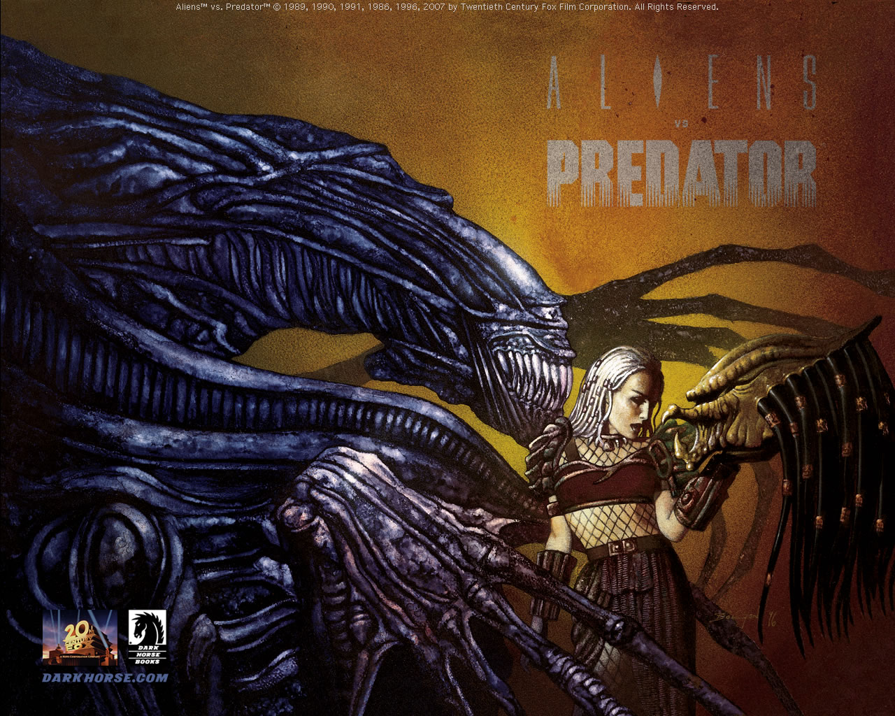 Aliens vs Predator :: Desktops :: Dark Horse Comics