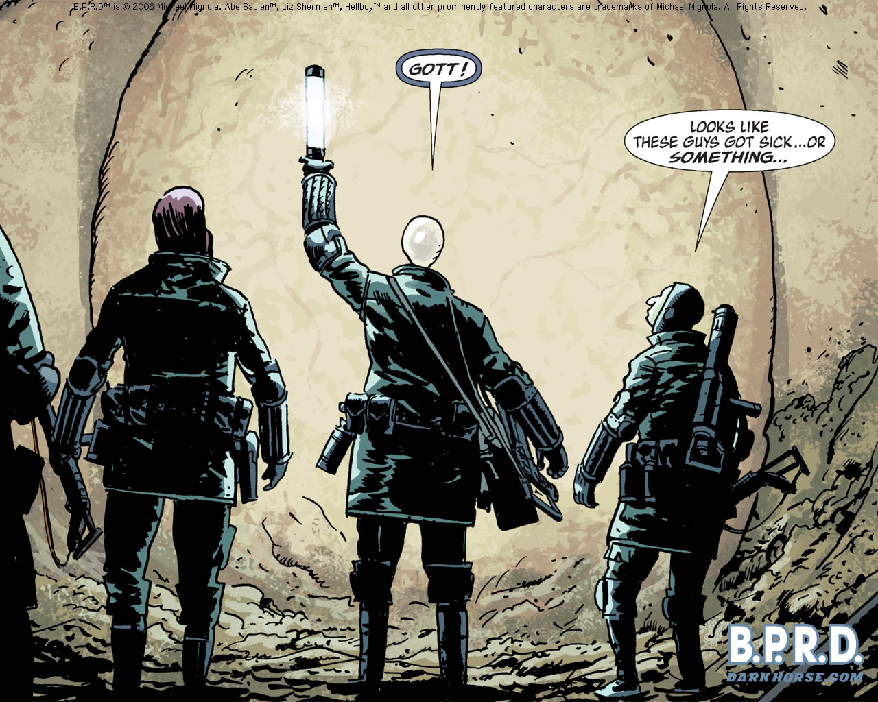 B.P.R.D. :: Desktops :: Dark Horse Comics