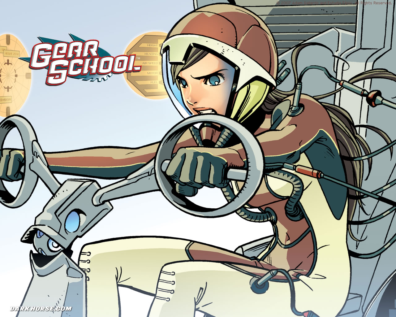 Gear School :: Desktops :: Dark Horse Comics