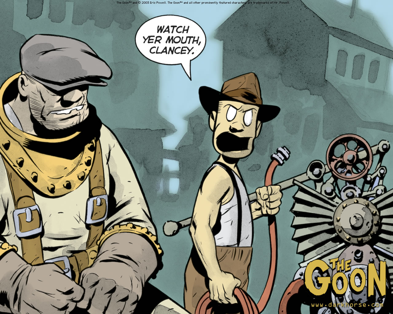 The Goon #2 :: Desktops :: Dark Horse Comics