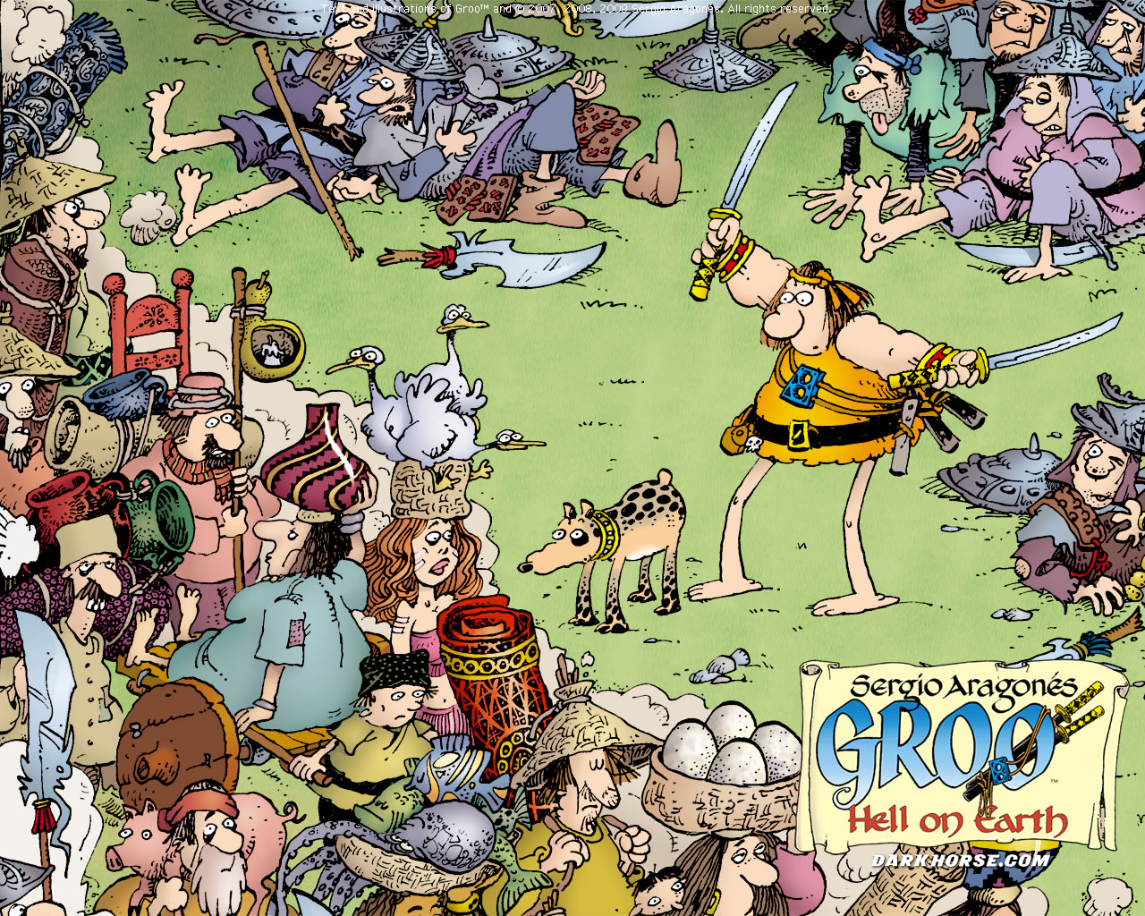 Groo :: Desktops :: Dark Horse Comics