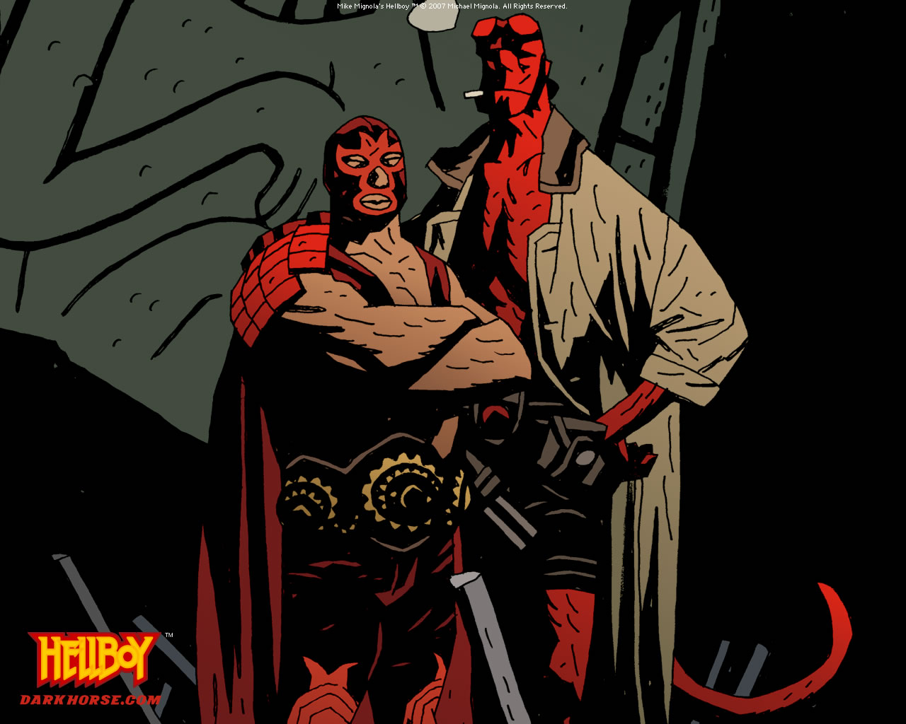 HellBoy :: Desktops :: Dark Horse Comics
