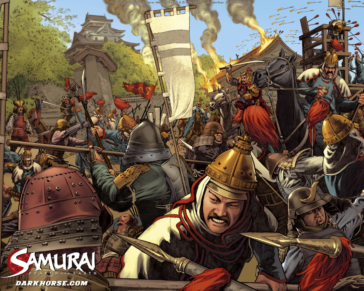 Samurai: Heaven and Earth :: Desktops :: Dark Horse Comics