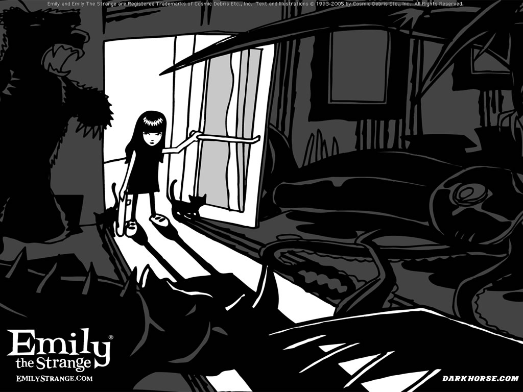 Emily the Strange :: Desktops :: Dark Horse Comics
